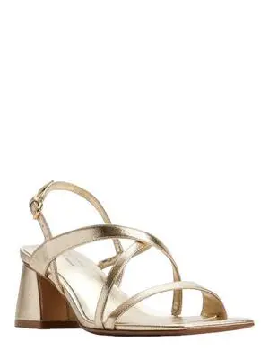 CALL IT SPRING BY ALDO Strappy Sandals With Block Heel - Gold