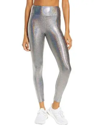 Heroine Sport Marvel Metallic High Waist Leggings - Matrix