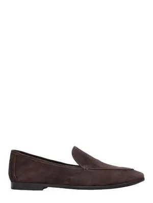 BLACK SUEDE STUDIO Allie Suede Loafer - Hot Fudge Suede