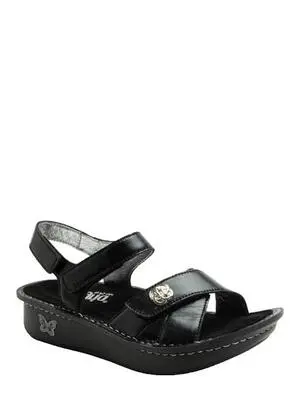 ALEGRIA BY PG LITE Kelsi Slingback Wedge Sandal - Kelsi Black Sapphire