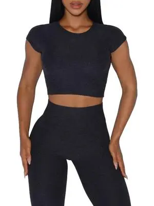 BOMBSHELL SPORTSWEAR Active Tee - Heathered Black