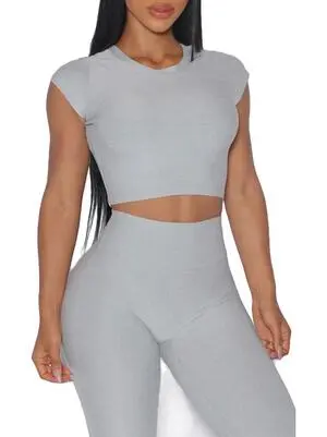 BOMBSHELL SPORTSWEAR Active Tee - Light Cloud