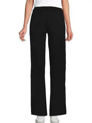 LANDS' END School Uniform Active Performance Track Pants - Black
