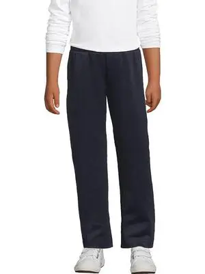 LANDS' END Active Performance Track Pants - Classic Navy
