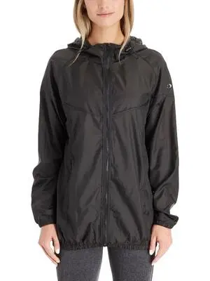 MODERN ETERNITY Waterproof 3-in-1 Maternity Windbreaker - Black