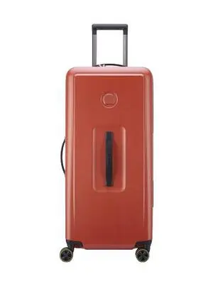 DELSEY PARIS Turenne 2.0 Large Checked Trunk Spinner Luggage - Brick
