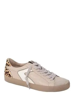 SHU SHOP Robbie Lace-Up Sneakers Leopard Hair