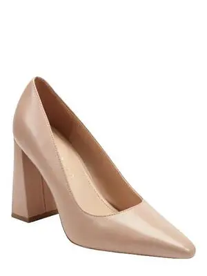 Marc Fisher Minny Pointed Toe Pump - Light Natural