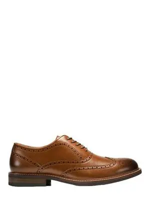 KENNETH COLE Lance Wingtip Oxford Medium Brown 210