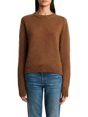 Khaite Nera Cashmere Sweater - Maple