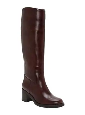 Vince Camuto Amree Tall Boot - Rich Mahogany
