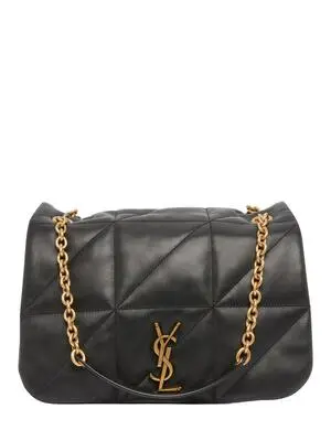 Saint Laurent Medium Jamie 4.3 Carré Rive Gauche Shoulder Bag - Noir