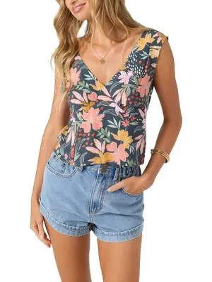 O'Neill Floral Print Tank - Slate