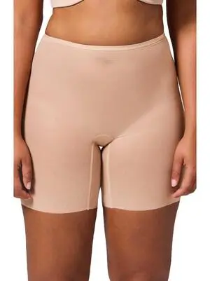 Simone Perele Essential Uplifting Mid Rise Shaper Shorts - Peau Rose