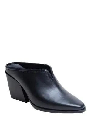 Linea Paolo Shelleyx Mule Black Leather