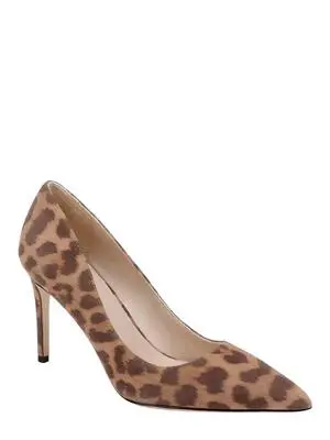 L'Agence Maelle Pointed Toe Pump - Leopard