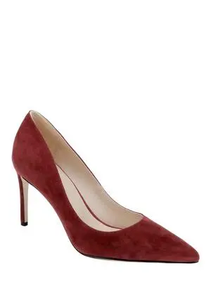 L'Agence Maelle Pointed Toe Pump - Spice Suede