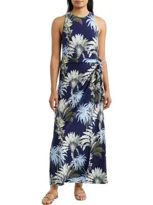 Tommy Bahama Jasmina Palisade Sleeveless Maxi Dress - Coastline