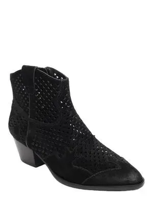 Ash Flare Bootie Black