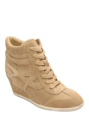 Ash Boradia Wedge Sneakers Beige
