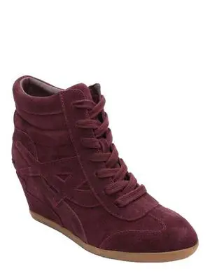 Ash Boradia Wedge Sneakers Sangria