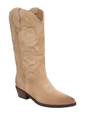 Sam Edelman Rue Western Boots - Cyprus Tan