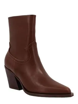SHU SHOP Victoria Bootie Cognac