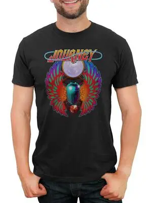 JOURNEY Classic Logo Graphic T-shirt - Black