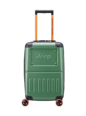 JEEP 19-inch Hardside Expandable Carry-on Luggage With Spinner Wheels - Elm Green