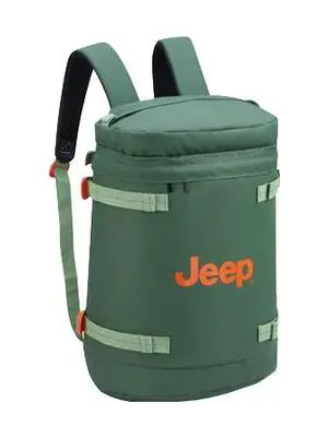 JEEP 15.6" Laptop Cylindrical Backpack - Green