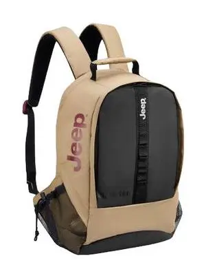 JEEP 15.6" Laptop Travel Backpack - Beige