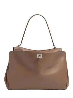 Balenciaga Medium Rodeo Leather Handbag 2509 Taupe