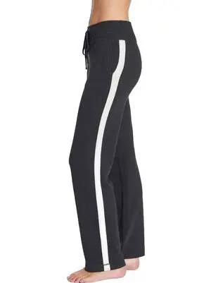 LEIMERE Mykonos Striped Track Pant Charcoal