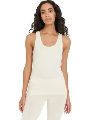 LEIMERE U-neck Tank - Antique White