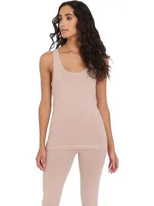 LEIMERE U-neck Tank - Dusty Rose