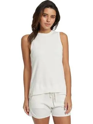 LEIMERE Sleeveless Baja Tee Marshmallow