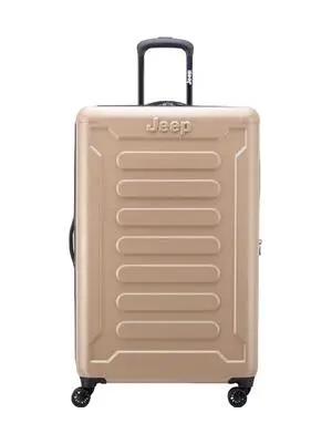 JEEP 28-inch Hardside Expandable Luggage With Spinner Wheels - Beige
