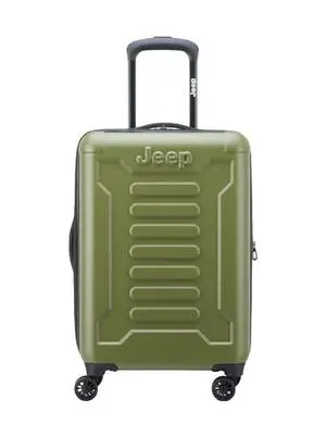 JEEP 20-inch Hardside Expandable Luggage With Spinner Wheels - Avocado
