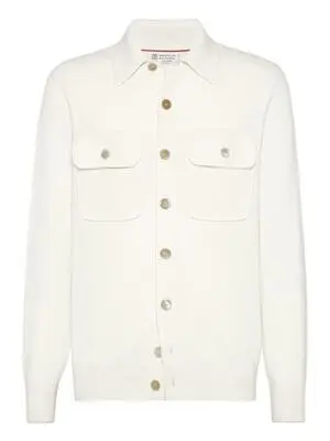 Brunello Cucinelli Shirt-style Cashmere Cardigan - Panama