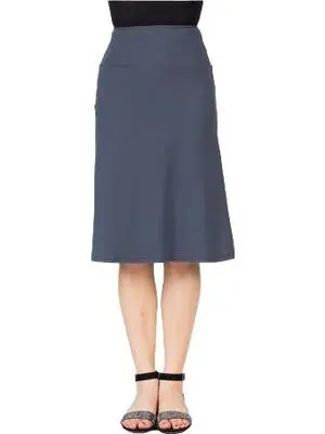 24SEVENKID Casual A-line Skirt - Grey