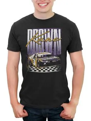 KANE BROWN Retro Car Graphic T-shirt - Black