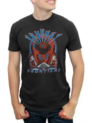 JOURNEY Retro Frontiers Symbol Graphic T-shirt - Black
