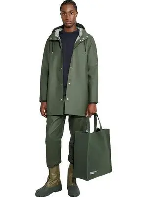 Stutterheim Stockholm Lightweight Raincoat - Green