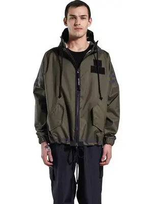 Stutterheim Forsa Full Zip Hooded Jacket - Green