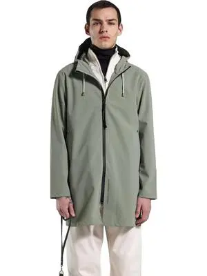 Stutterheim Stockholm Lightweight Zip Raincoat - Comet