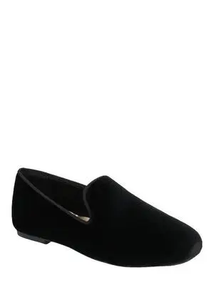 BIRDIES The Starling Loafer - Black Velvet