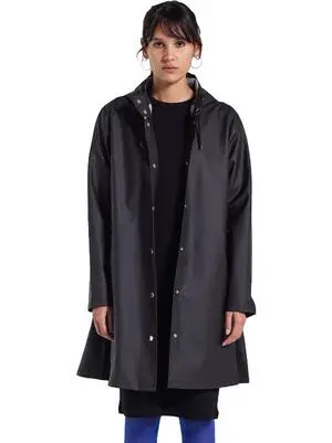 Stutterheim Mosebacke Lightweight Raincoat Black