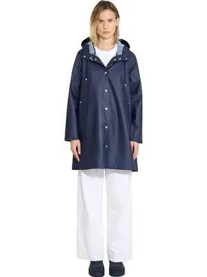 Stutterheim Mosebacke Lightweight Raincoat Navy