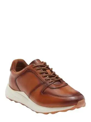 Nordstrom Jacob Leather Sneakers Brown Saddle