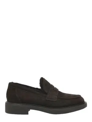 GIANVITO ROSSI Harris Penny Loafer - Brown Suede